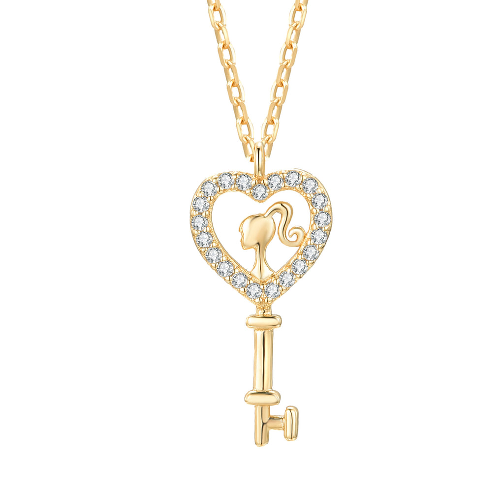 BARBIE™ KEY NECKLACE – The Starry Co