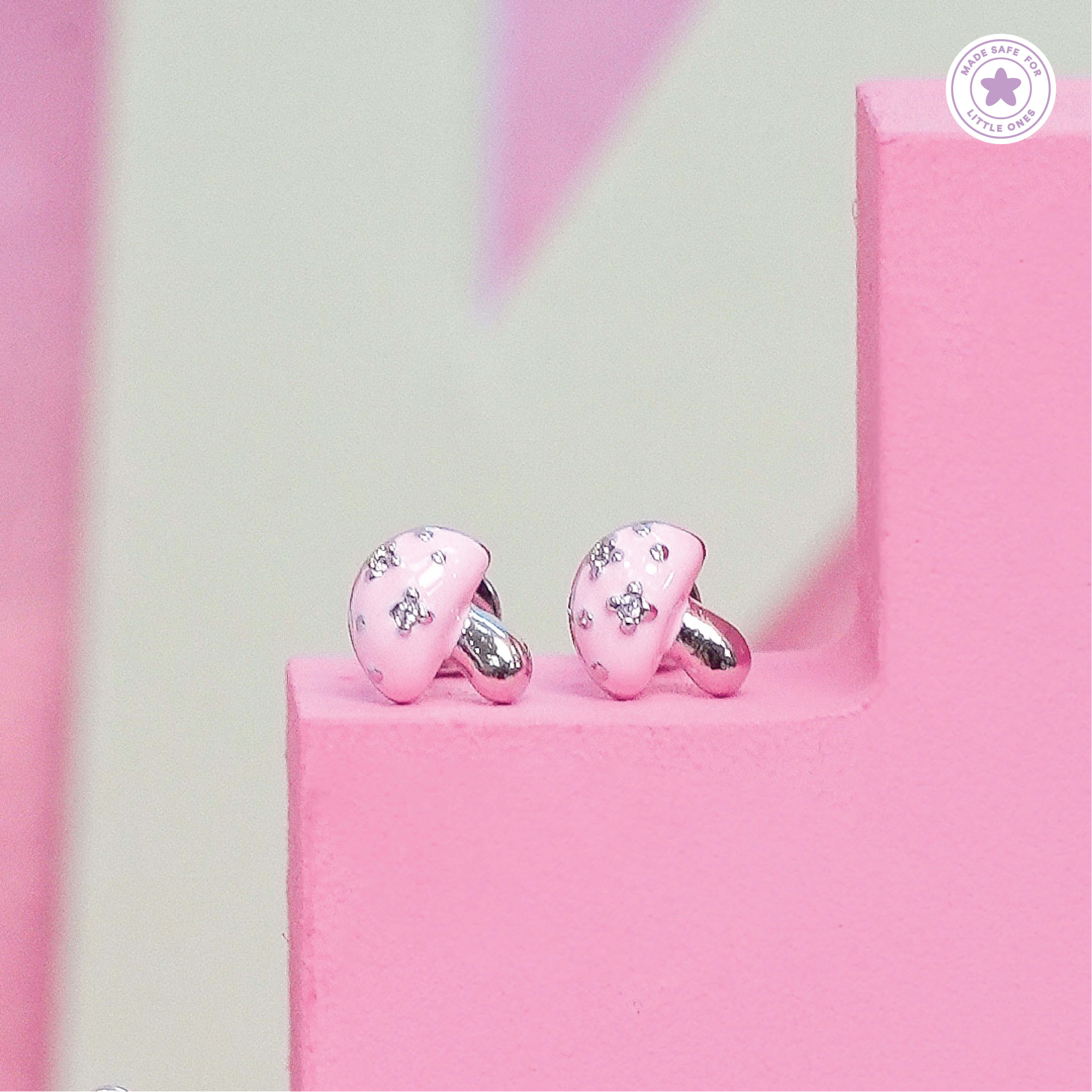 MAEVE MUSHROOM STUDS [KIDS] – The Starry Co